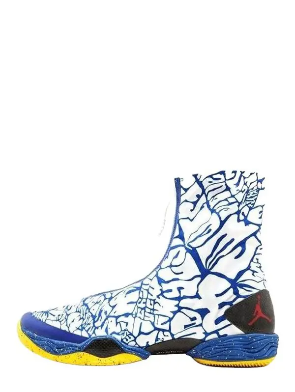 JORDAN 28 "do The Right Thing" High Top Sneakers - Blue