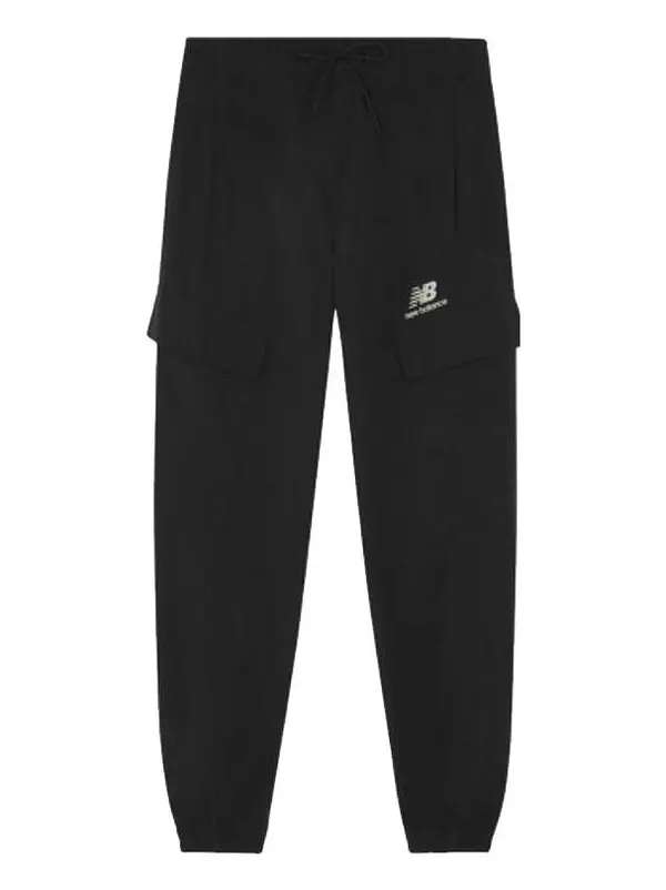 NEW BALANCE Sportswear Oversized Cargo Sweatpants Asia Sizing - Black