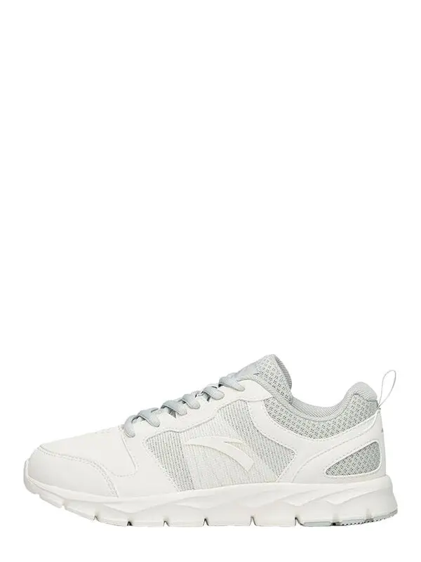 ANTA Athletic Lace-up Sneakers - White/grey