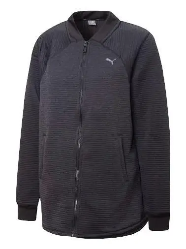 PUMA Studio Textured Knitting Jacket - Black