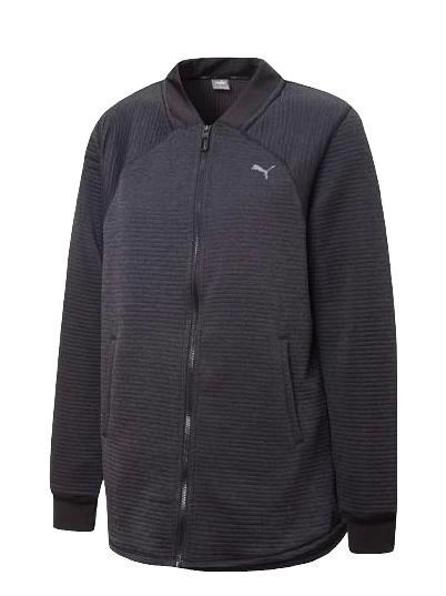 PUMA Studio Textured Knitting Jacket - Black