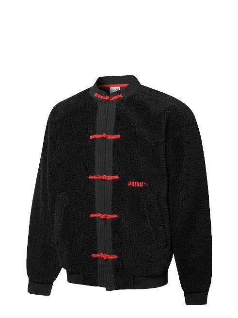 PUMA Imitation Lamb Wool Jacket - Black