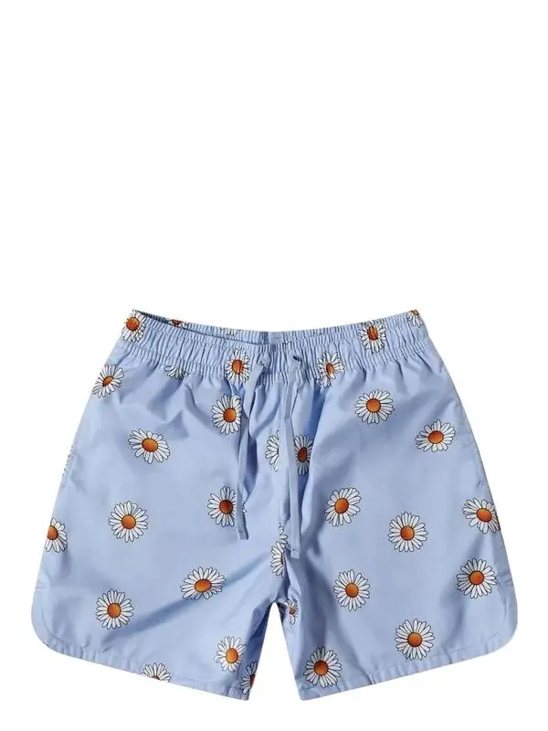 Nike Sport Essentials+ Floral Shorts - Light Marine White
