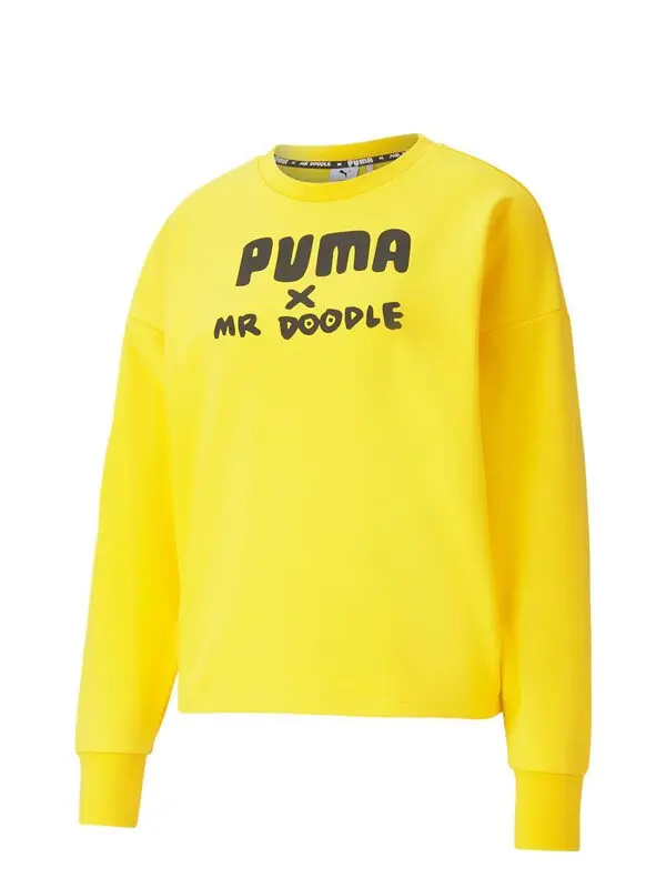 PUMA X Mr Doodle Crewneck Sweatshirt - Default Color