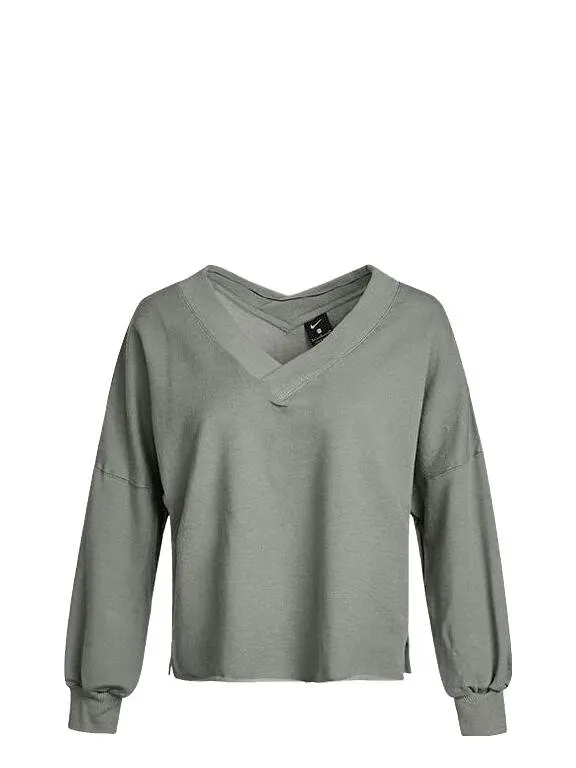 Nike Luxe Off-the-shoulder Fleece Pullover - Default Color