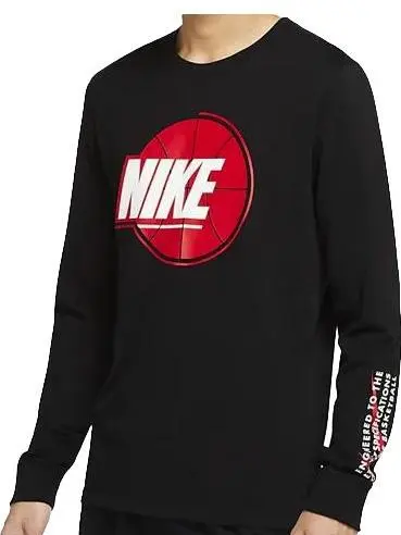 Nike Long-sleeve Basketball Shirt - Black