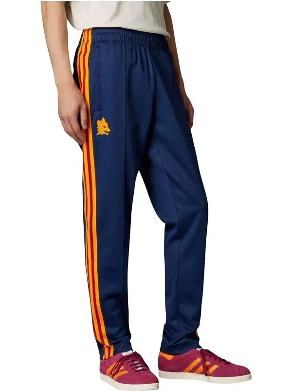 Adidas As Roma 1993 Track Pants Asia Sizing - Navy