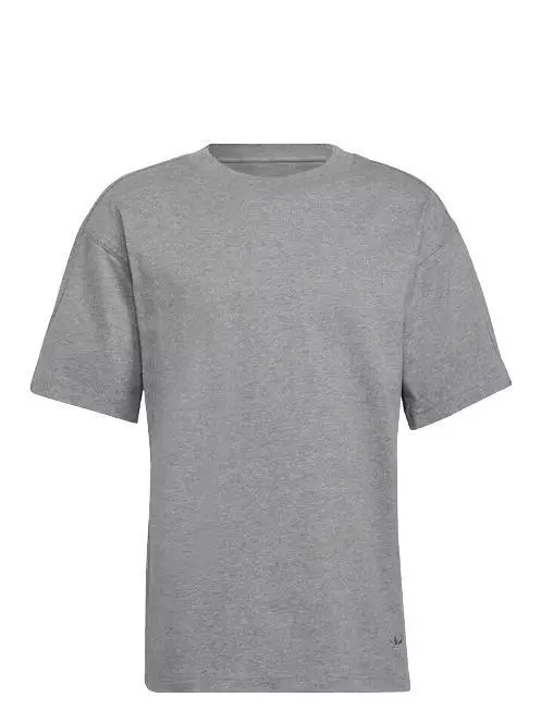 Adidas Originals Blue Version Essentials T-shirt 'grey - Core Heather