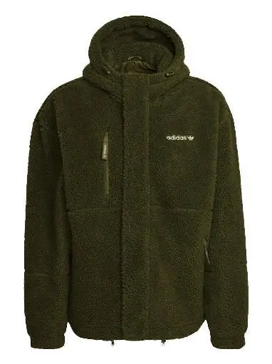 Adidas Originals Polar Fleece Hooded Jacket - Multi-color