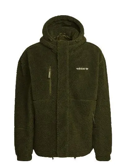 Adidas Originals Polar Fleece Hooded Jacket - Multi-color