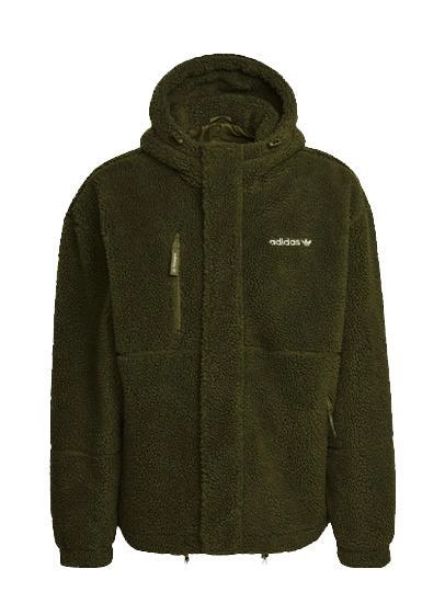 Adidas Originals Polar Fleece Hooded Jacket - Multi-color
