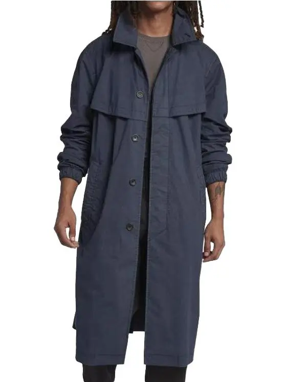 Nike Lab Long Jacket - Thunder Blue/black