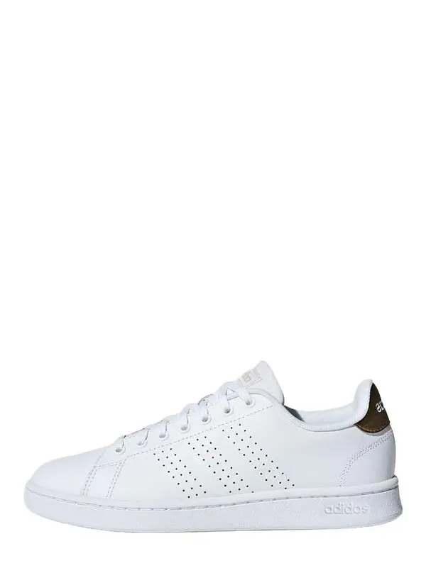 Adidas Advantage "copper Metallic" Sneakers - White