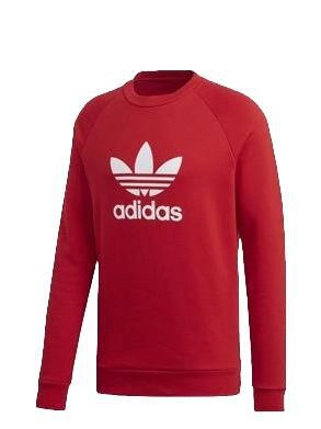 Adidas Originals Trefoil Crewneck Sweatshirt - Red