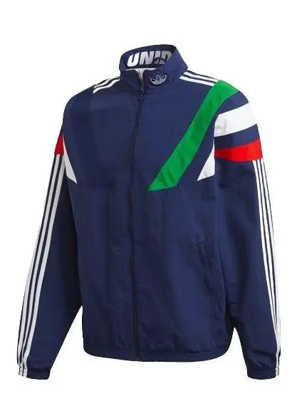 Adidas Originals Stand Collar Track Jacket - Dark Blue