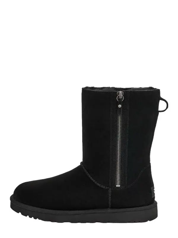 UGG Classic Short Zip Boots - Black