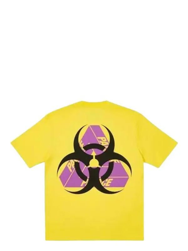 PALACE Biohazard Graphic T-shirt - Yellow