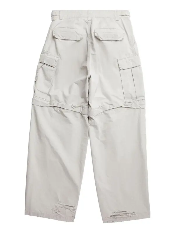 Balenciaga Large Cargo Pants - Light Grey
