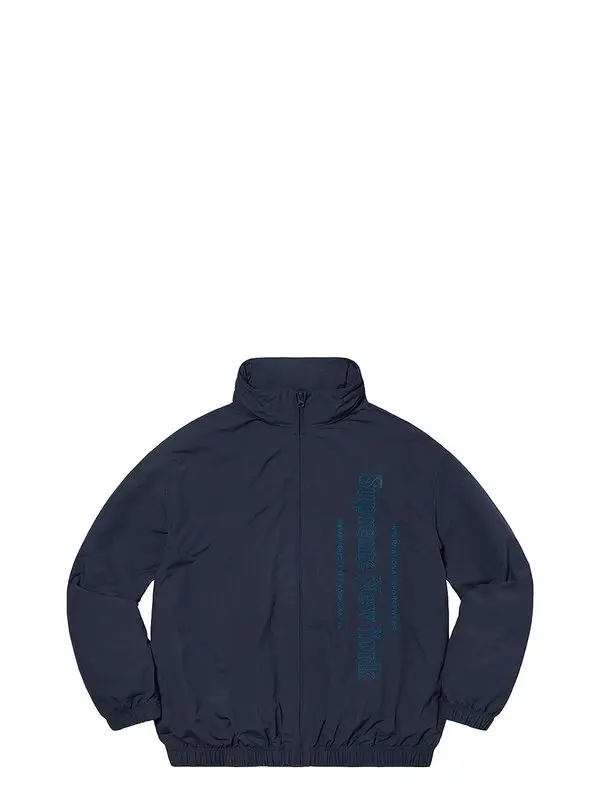Supreme Side Logo Track Jacket - Navy