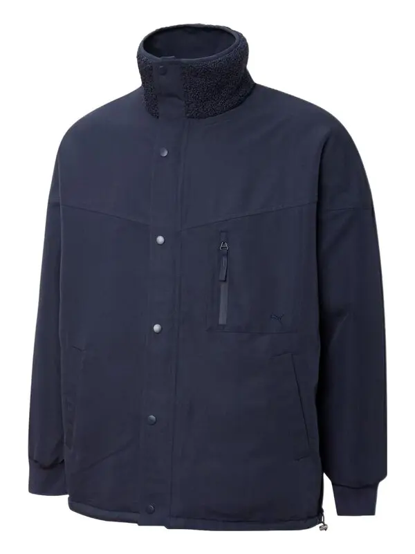 PUMA Mmq Lamb's Wool Reversible Jacket - Blue