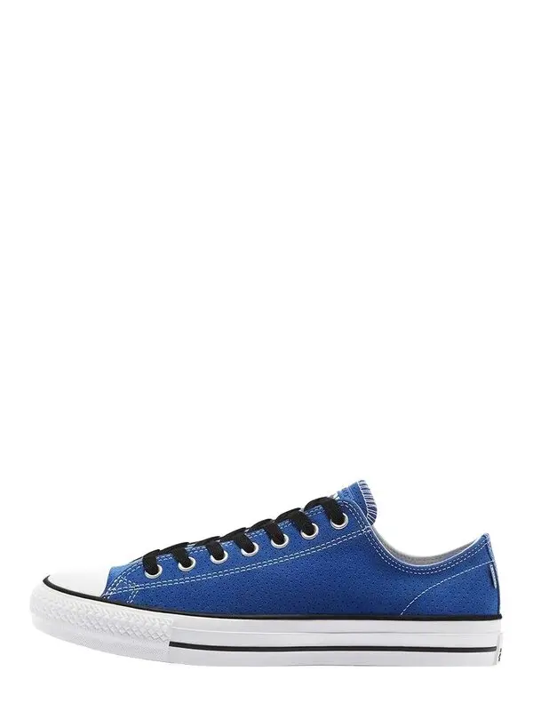 CONVERSE Chuck Taylor All Star Pro Perforated Suede Sneakers - Blue/white