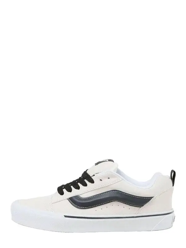 VANS Knu Skool Suede Sneakers - White/black