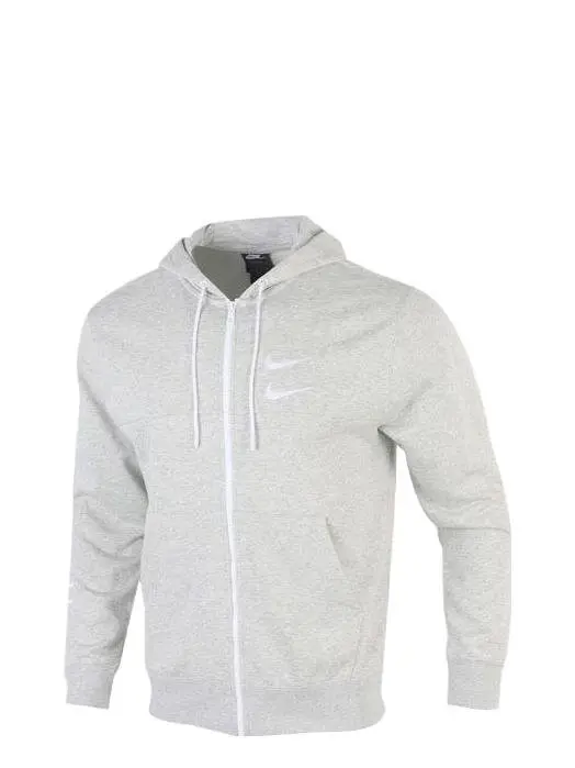 Nike Embroidered Logo Zip-up Sport Jacket - Gray