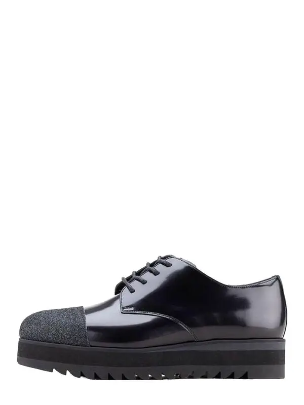 Onitsuka Tiger Derby Platform Shoes - Black