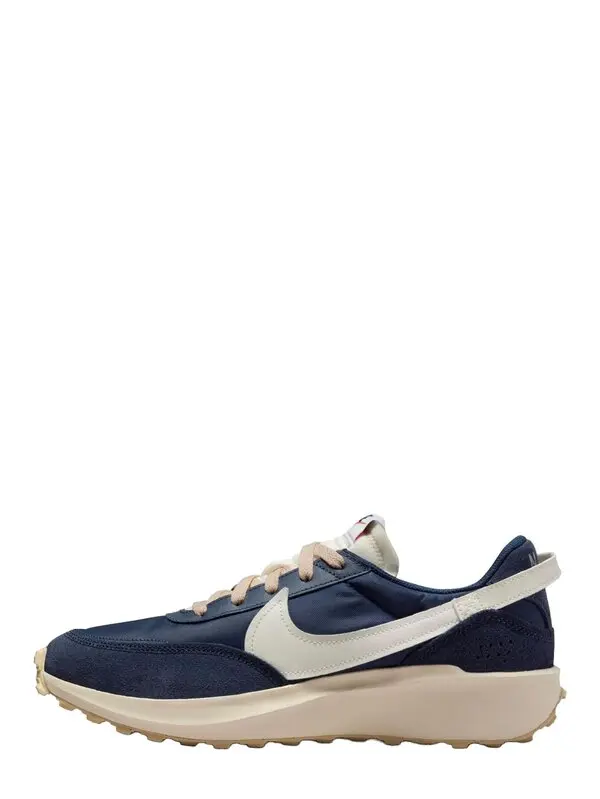 Nike Waffle Debut "midnight Navy Sail" Low Top Sneakers - Blue/white