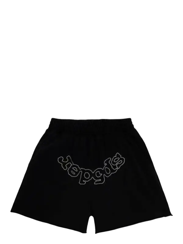 SP5DER Og Logo Sweatshorts - Black