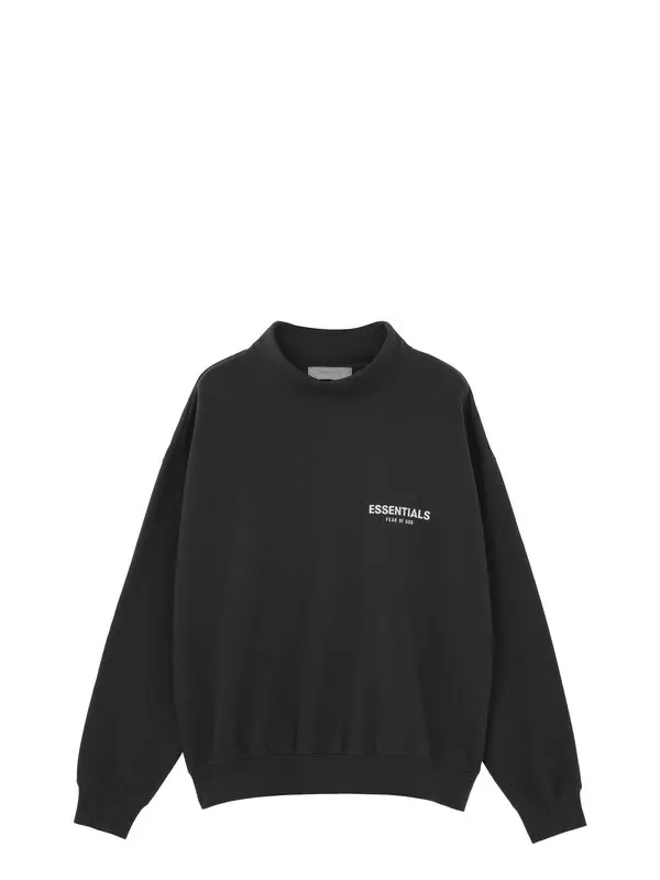 Fear Of God Iron Mock Neck Sweatshirt - None