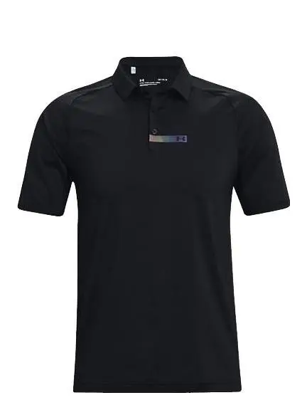 Under Armour Rush Bonded Polo Shirt - Black