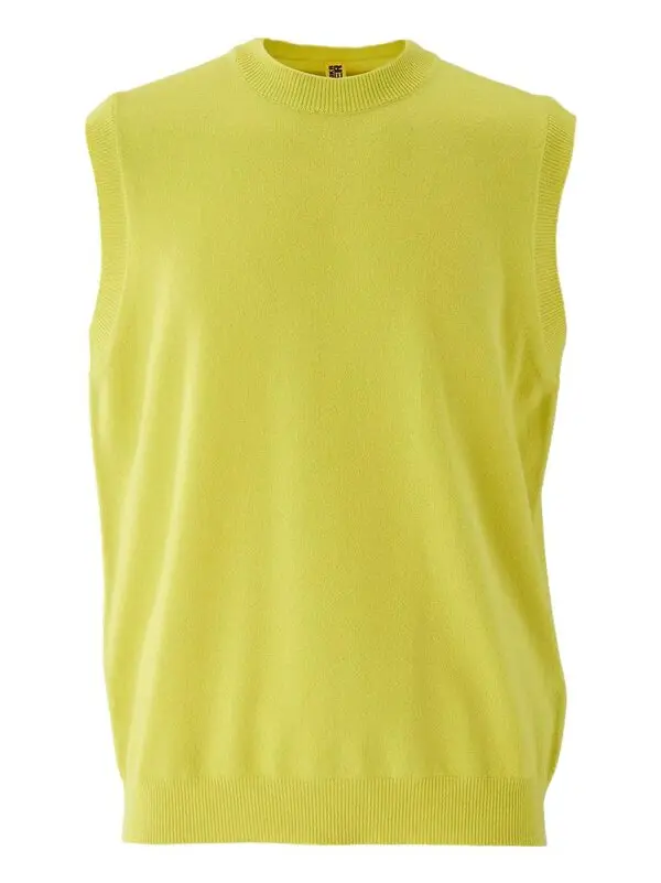 Onitsuka Tiger Knit Vest - Yellow