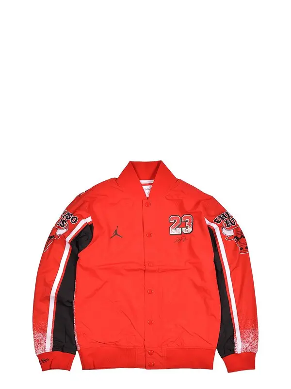 JORDAN X Mitchell & Ness 1988 All-star Warm-up Jacket - Red