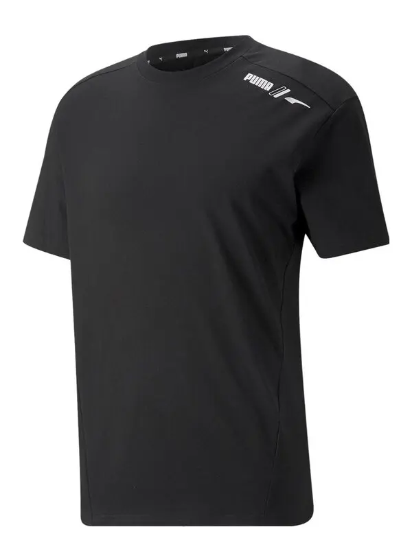 PUMA Graphic Rubber Printed T-shirt - Black