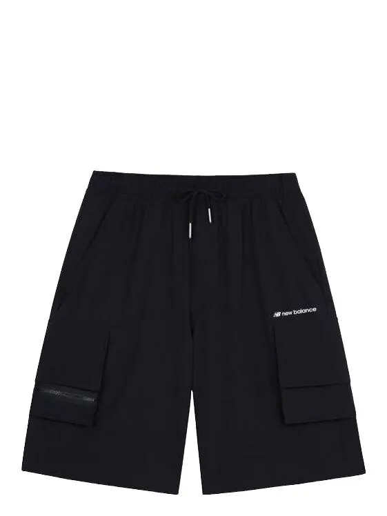 NEW BALANCE Cargo Shorts Ams12368 - Black