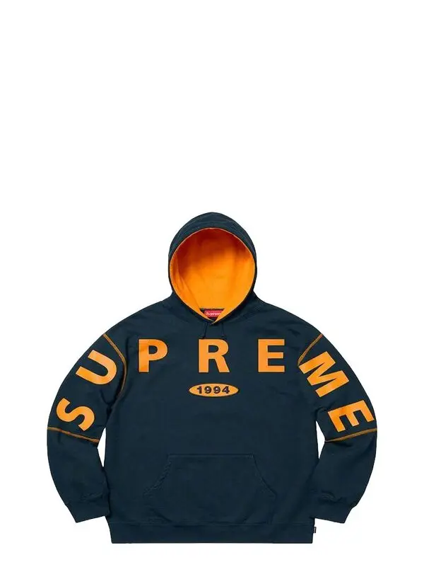 Supreme Spread Hooded Sweatshirt - Blue