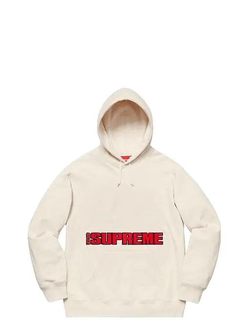Supreme Blockbuster Hooded Sweatshirt - Tan