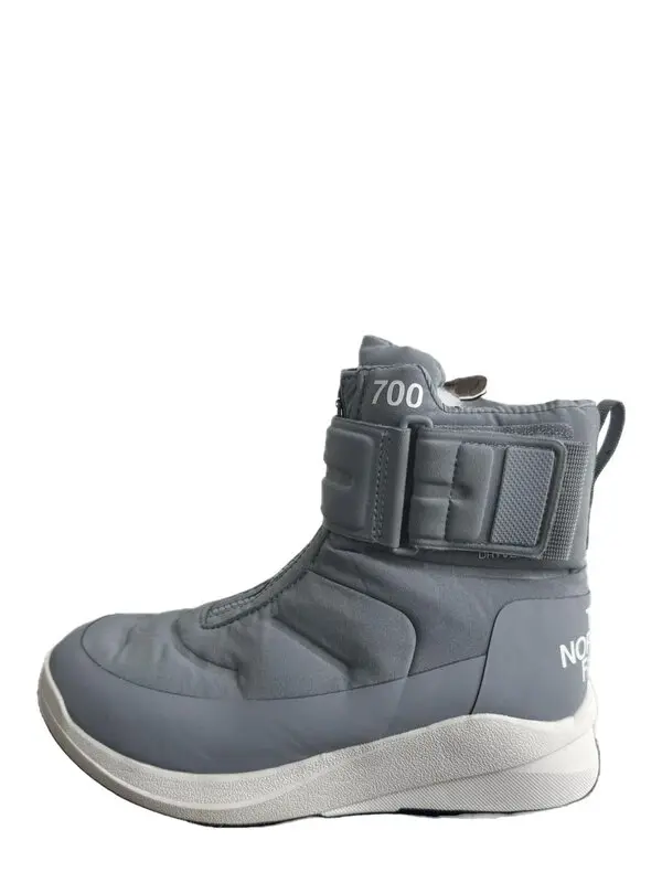 The North Face Nuptse Ii Strap Waterproof Boots - Grey/white