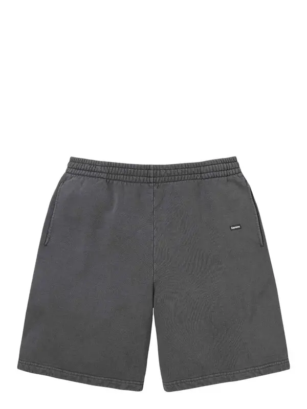 Supreme Overdyed Small Box Sweatshorts - Black