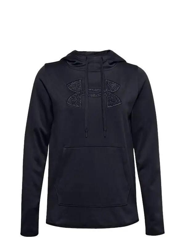 Under Armour Logo Fleece Hoodie - Black
