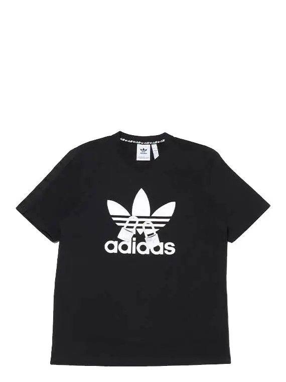 Adidas Originals Vday Tee Un Sports Casual - Black