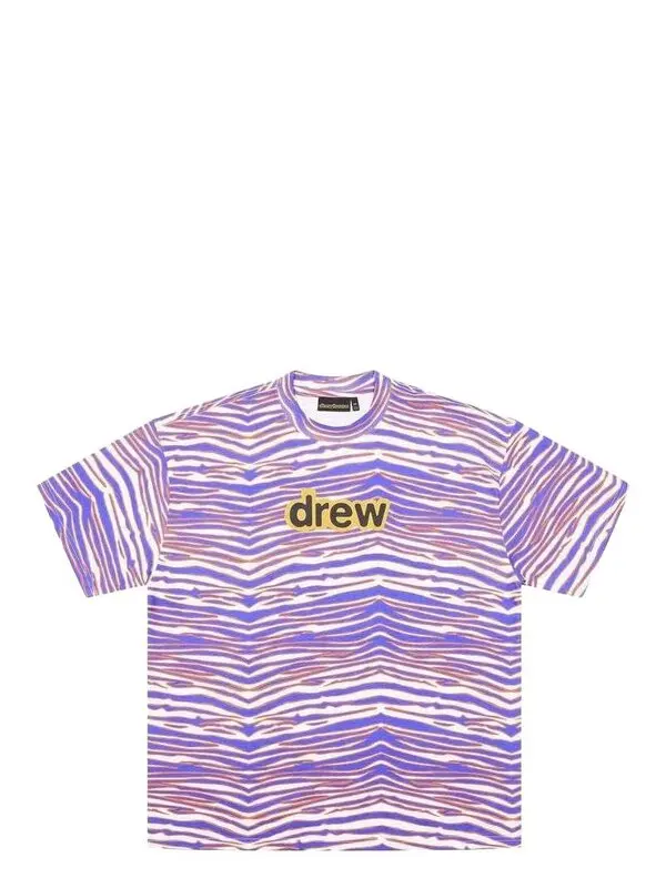 Drew House Secret T-shirt 'amethyst Zebra - Purple