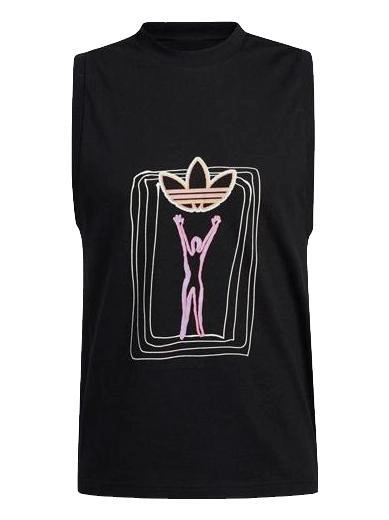 Adidas Originals Ptide Series Love Unites Sports Vest - Black