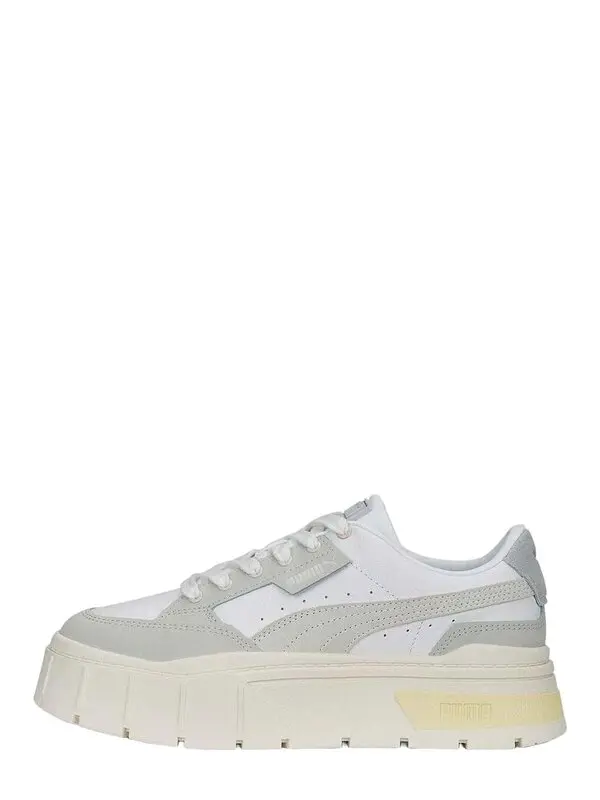 PUMA Mayze Stack Luxe Sneakers - White/nimbus Cloud