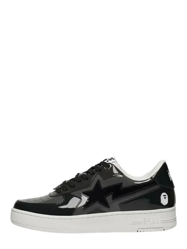 A BATHING APE Sta Icon Sneakers - Black/white