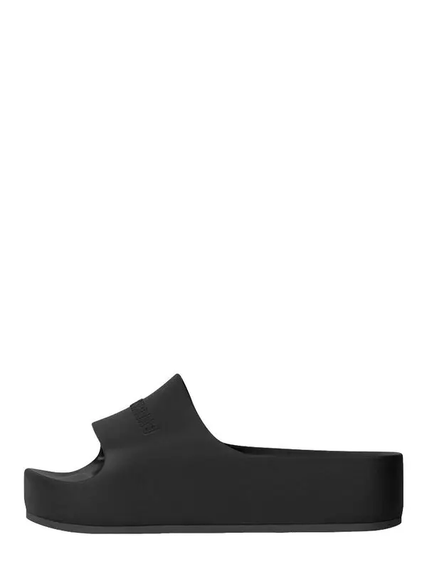 Balenciaga Chunky Slides - Black