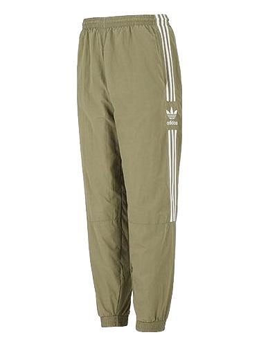 Adidas Originals Lock Up Tp Stripe Logo Woven Bundle Feet Sports Pants/trousers/joggers Autumn Green - Default Color