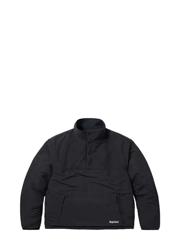 Supreme X Polartec Shearling Reversible Pullover - Black