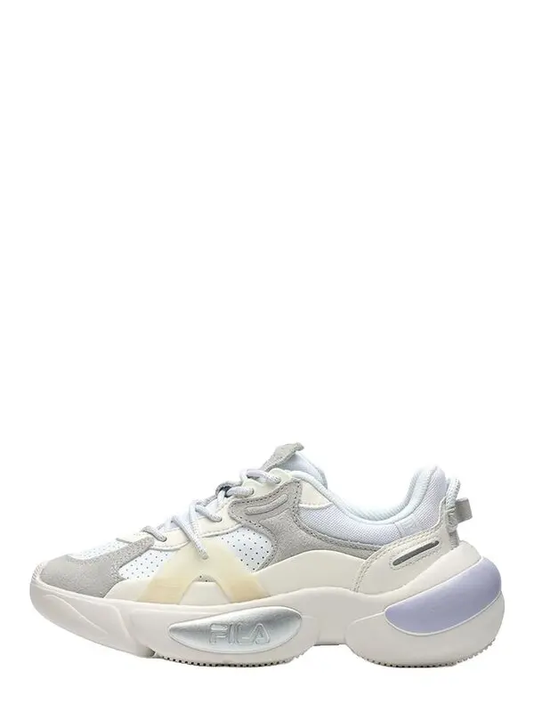 FILA Cloud Sneakers - White/gray/purple